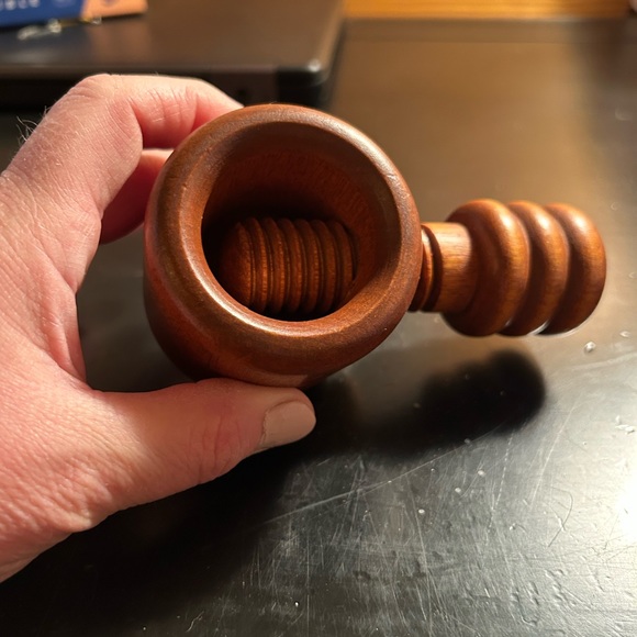 Vintage | Accents | Vintage Italian Wood Hand Turned Nutcracker | Poshmark